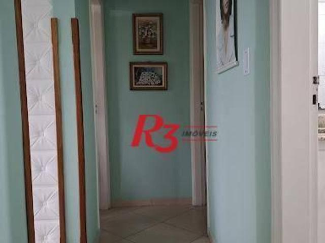 Apartamento com 1 dormitório à venda, 70 m² por R$ 430.000,00 Aparecida Santos/SP