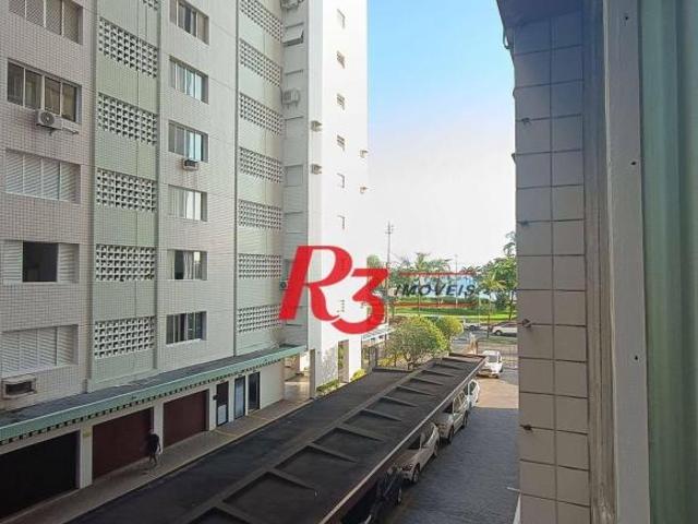 Apartamento com 1 dormitório à venda, 70 m² por R$ 490.000,00 Embaré Santos/SP