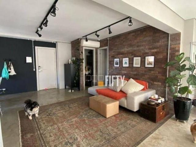 Apartamento com 1 dormitório à venda, 70 m² por R$ 1.250.000,00 Brooklin São Paulo/SP