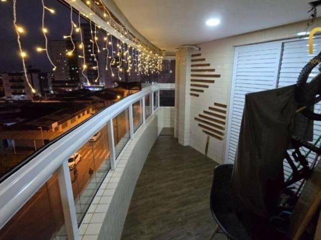 Apartamento com 1 dormitório à venda, 71 m² por R$ 485.000,00 Tupi Praia Grande/SP