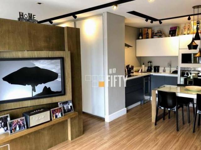 Apartamento com 1 dormitório à venda, 73 m² Vila Nova Conceição São Paulo/SP