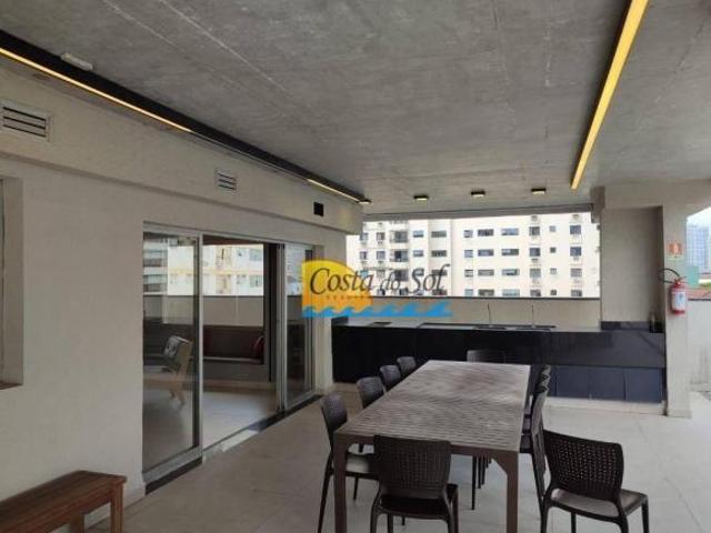 Apartamento com 1 dormitório à venda, 74 m² por R$ 950.000 Embaré Santos/SP