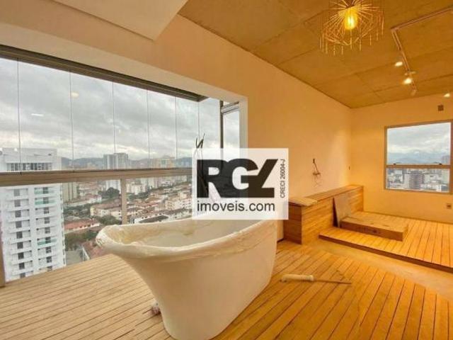 Apartamento com 1 dormitório à venda, 74 m² por R$ 1.000.000,00 Embaré Santos/SP