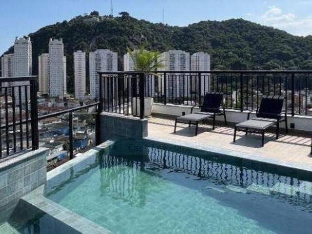 Apartamento com 1 dormitório à venda, 78 m² por R$ 646.213,38 Marapé Santos/SP