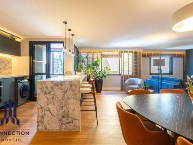 Apartamento com 1 dormitório à venda, 87 m² por R$ 1.390.000,00 Batel Curitiba/PR