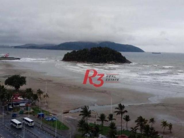 Apartamento com 1 dormitório à venda, 90 m² Itararé São Vicente/SP