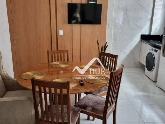 Apartamento com 1 dormitório à venda, 90 m² por R$ 800.000 Boqueirão Santos/SP