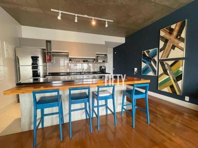Apartamento com 1 dormitório à venda, 90 m² por R$ 2.850.000,00 Itaim Bibi São Paulo/SP