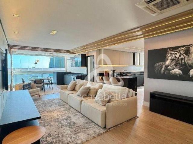 Apartamento com 1 dormitório à venda, 91 m² por R$ 2.380.000,00 Aparecida Santos/SP