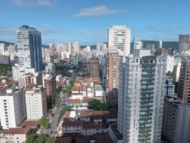 Apartamento com 1 dormitório à venda, 95 m² por R$ 1.600.000,00 Aparecida Santos/SP