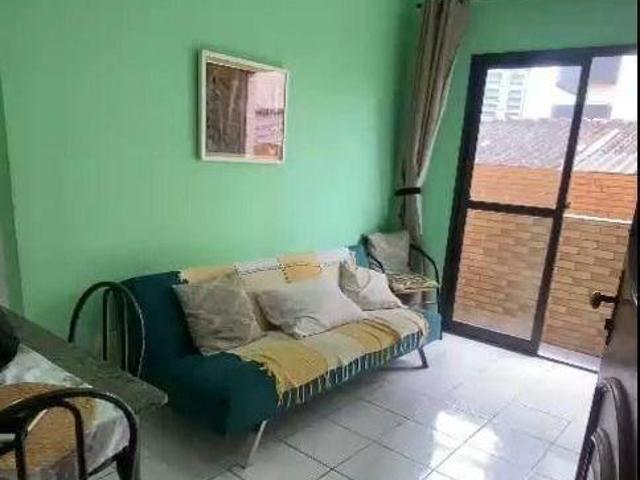 Apartamento com 1 dormitório à venda Guilhermina Praia Grande/SP