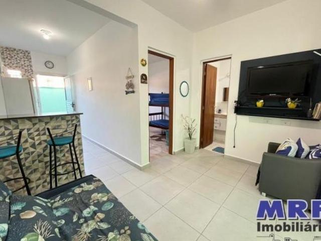 Apartamento com 1 dormitório á venda em Ubatuba, aceita financiamento bancário! Com piscina