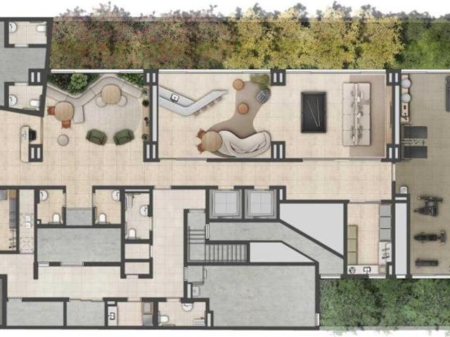 Apartamento com 1 dormitório a venda no Brooklin