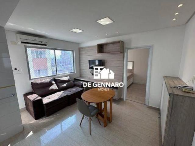 Apartamento com 1 dormitório à venda por R$ 269.000,00 Boqueirão Praia Grande/SP