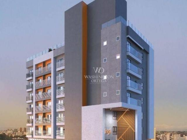 Apartamento com 1 dormitório à venda por R$ 344.100,00 Centro Curitiba/PR