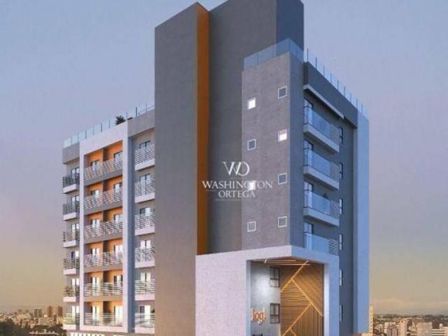 Apartamento com 1 dormitório à venda por R$ 356.800 Centro Curitiba/PR
