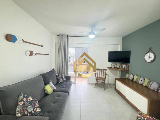 Apartamento com 1 dormitório à venda por R$ 520.000 Praia do Tombo Guarujá/SP