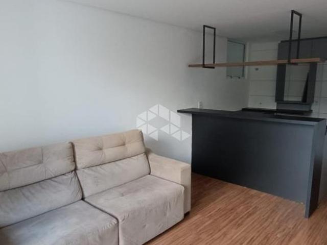 Apartamento com 1 dormitório com sacada e semi mobiliado Scharlau São Leopoldo/RS