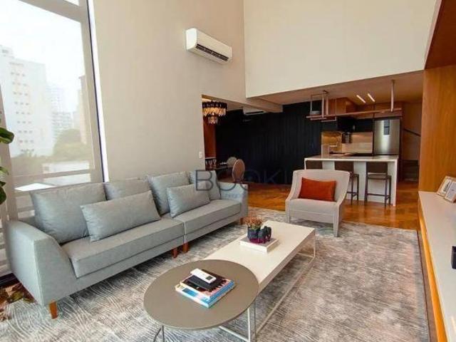 Apartamento com 1 dormitório Duplex mobiliado para locação 110m² Cerqueira César