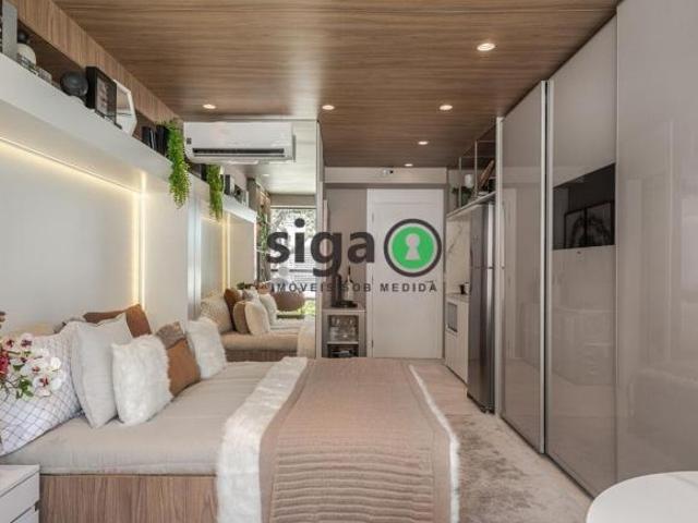 Apartamento com 1 dormitório de 40m² Brooklin com vaga| Moderno, Sofisticado e Ótima Localização