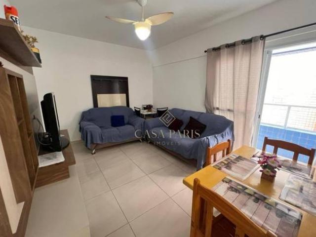 Apartamento com 1 dormitório e 1 vaga à venda, 50 m² por R$ 349.000 Vila Guilhermina Praia Grand