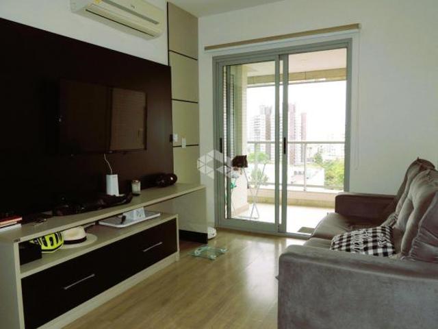 Apartamento com 1 dormitório e 1 vaga. Trend Nova Carlos Gomes