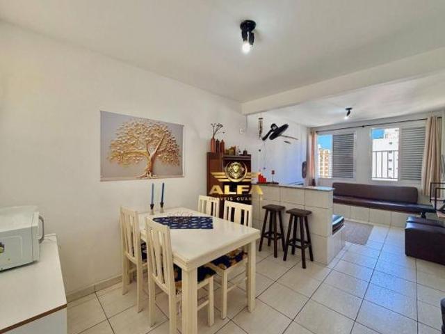 Apartamento com 1 dormitório e vaga a 1 quadra do mar na Praia das Pitangueiras – Alfa Imóveis Guaru