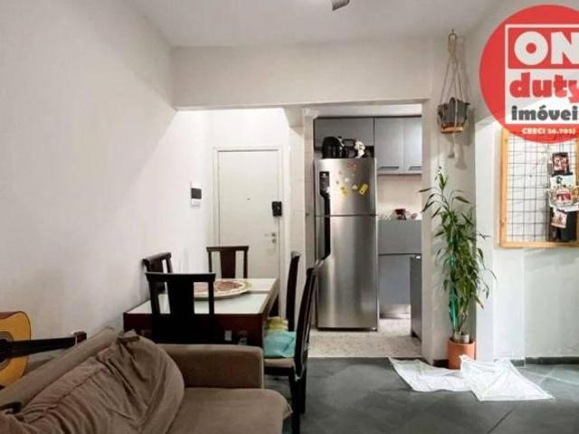 Apartamento com 1 dormitório Embaré Santos/SP