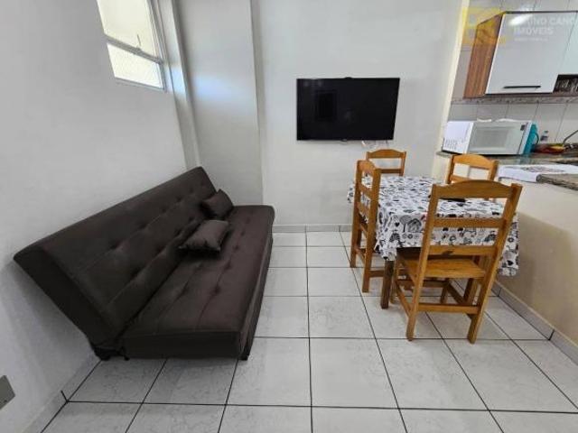 Apartamento com 1 dormitório frente ao mar á venda Centro Peruíbe/SP