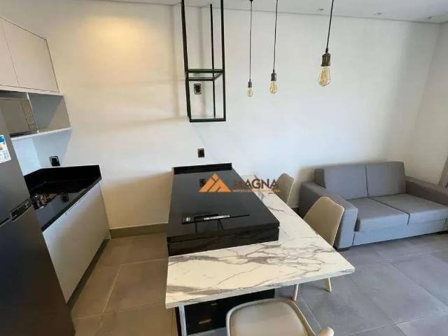 Apartamento com 1 dormitório para alugar Le Monde, 56 m² por R$ 5.597/mês Jardim Botânico Ribeirão Preto/SP