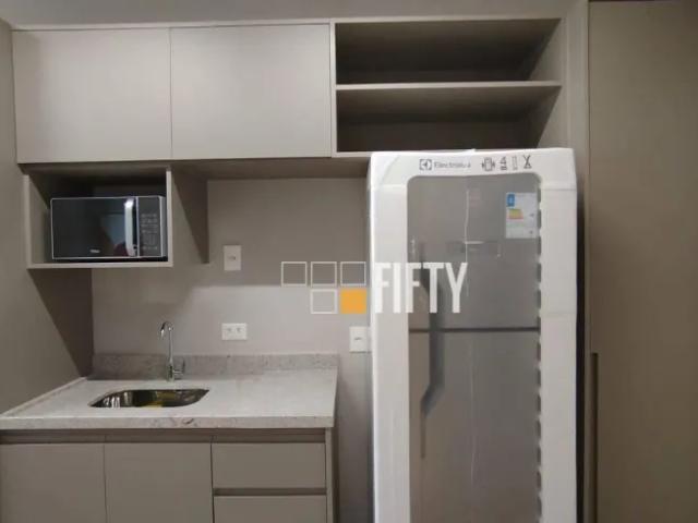 Apartamento com 1 dormitório para alugar, 25 m² Santo Amaro São Paulo/SP