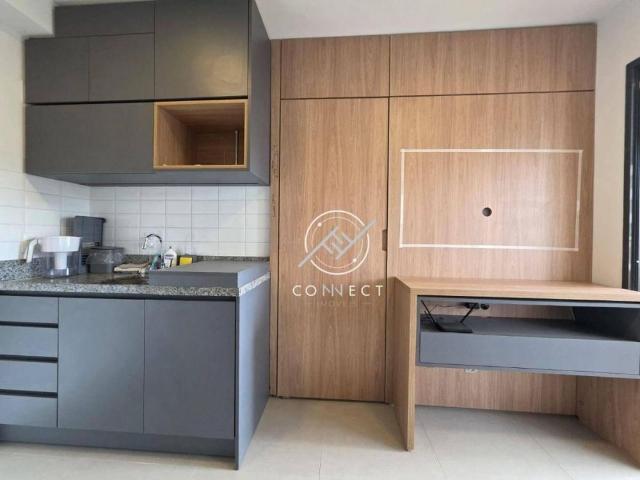 Apartamento Com 1 Dormitório Para Alugar, 26 m² por R$4.500,00/mês Vila Olímpia São Paulo/sp