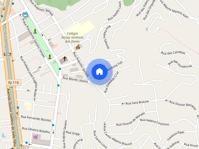 Apartamento com 1 dormitório para alugar, 27 m² por R$ 1.030,00/mês Centro Nova Friburgo/RJ