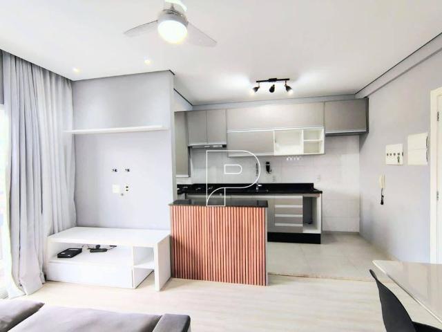Apartamento Com 1 Dormitório Para Alugar, 37 m² por R$3.500,00/mês Granja Viana Cotia/sp