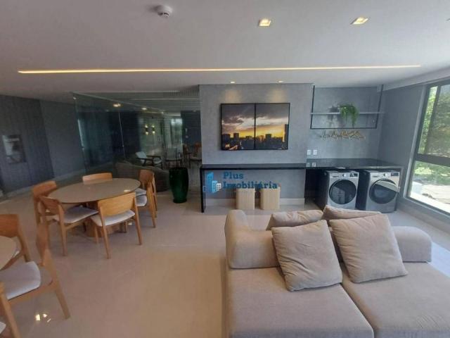Apartamento Com 1 Dormitório Para Alugar, 38 m² por R$3.500,00/mês Boa Vista Recife/pe