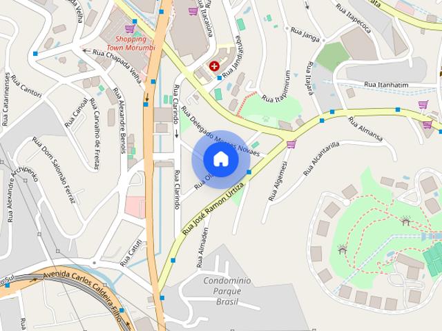 Apartamento com 1 dormitório para alugar, 38 m² por R$ 4.850,00/mês Vila Andrade São Paulo/SP