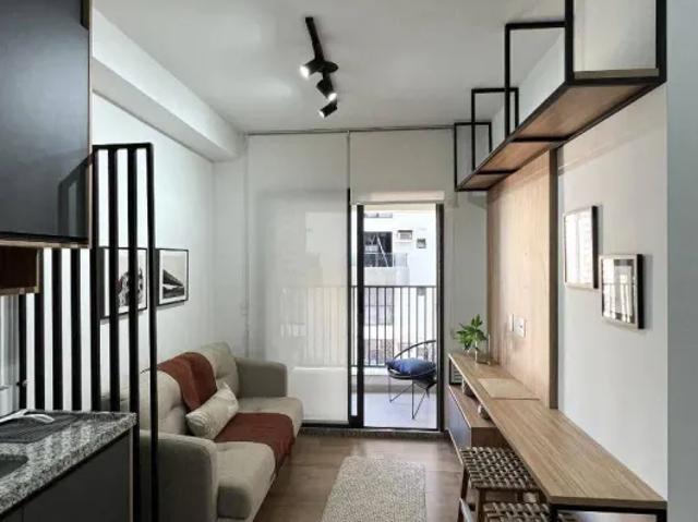 Apartamento com 1 dormitório para alugar, 30 m² por R$ 4.040,00/mês Moema São Paulo/SP