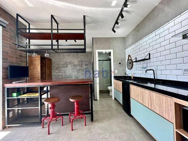 Apartamento Com 1 Dormitório Para Alugar, 31 m² por R$2.800/mês Liberty Home Studio Sorocaba/sp