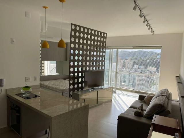 Apartamento com 1 dormitório para alugar, 48 m² por R$ 5.199,02/mês Gonzaga Santos/SP