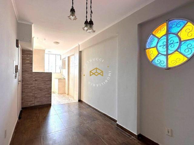 Apartamento com 1 dormitório para alugar, 40 m² Centro Campinas/SP