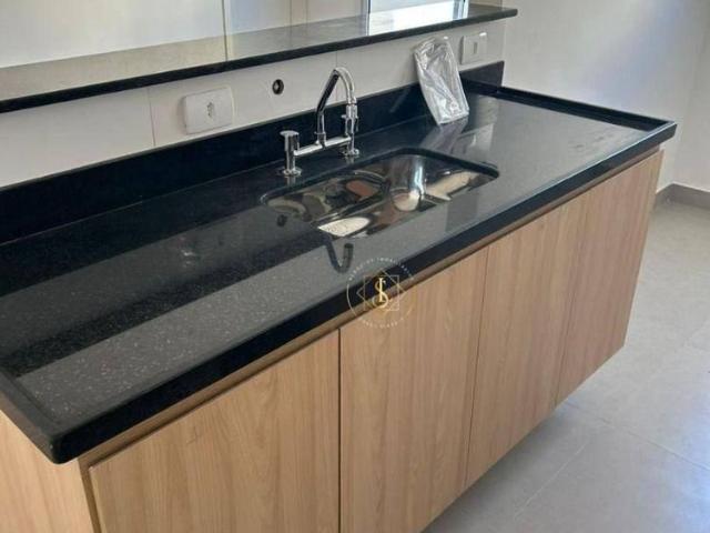 Apartamento Com 1 Dormitório Para Alugar, 43 m² por R$3.346,36/mês Barcelona São Caetano Do Sul