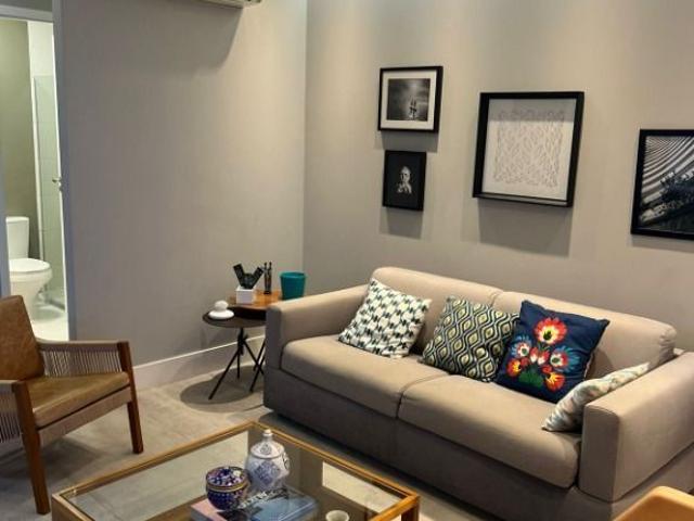 Apartamento com 1 dormitório para alugar, 73 m² por R$ 6.490,02/mês Gonzaga Santos/SP