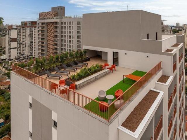 Apartamento com 1 dormitório por 300 mil 12º andar 26 m² no Brooklin