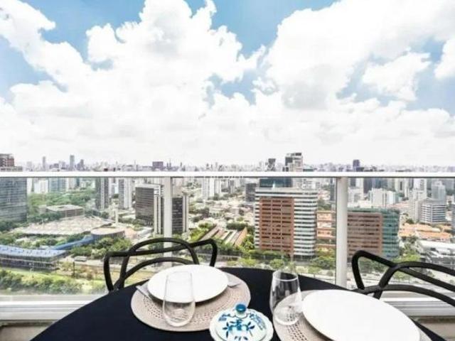 Apartamento com 1 dormitório suíte no 23° andar com uma vista panorâmica