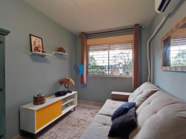 Apartamento com 1 dormitório, semi mobiliado no bairro Santa Tereza