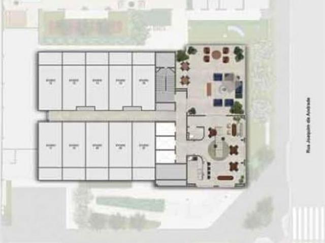 Apartamento com 1 dormitório, varanda, a venda na Chácara Santo Antônio