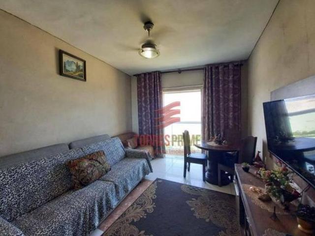 Apartamento com 1 dormitório Vista Mar à venda, 52 m² por R$ 480.000 José Menino Santos/SP
