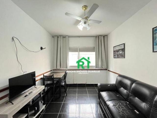 Apartamento com 1 dormitório, 1 vaga, Enseada, Guarujá/SP