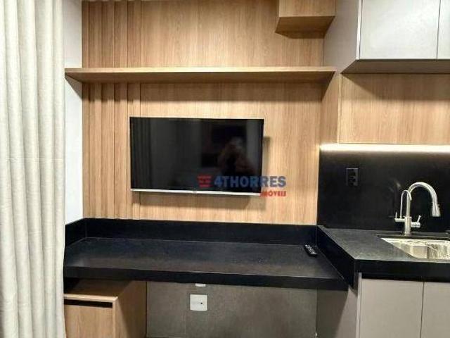Apartamento com 1 dormitório, 24 m² venda por R$ 360.000,00 ou aluguel por R$ 3.350,00/mês Vila