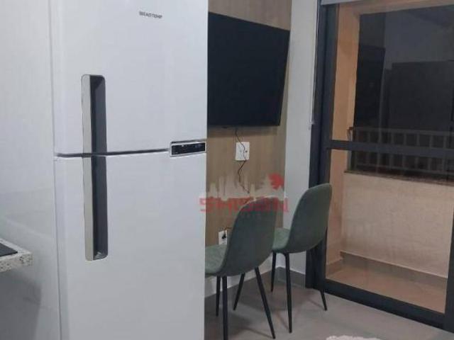 Apartamento com 1 dormitório, 27 m² venda por R$ 499.900,00 ou aluguel por R$ 3.071,00/mês Água